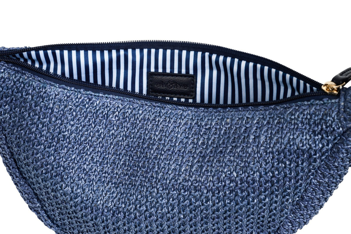 Eb & Ive Artemis Slouch Bag Indigo | Eclectic Boutique NZ